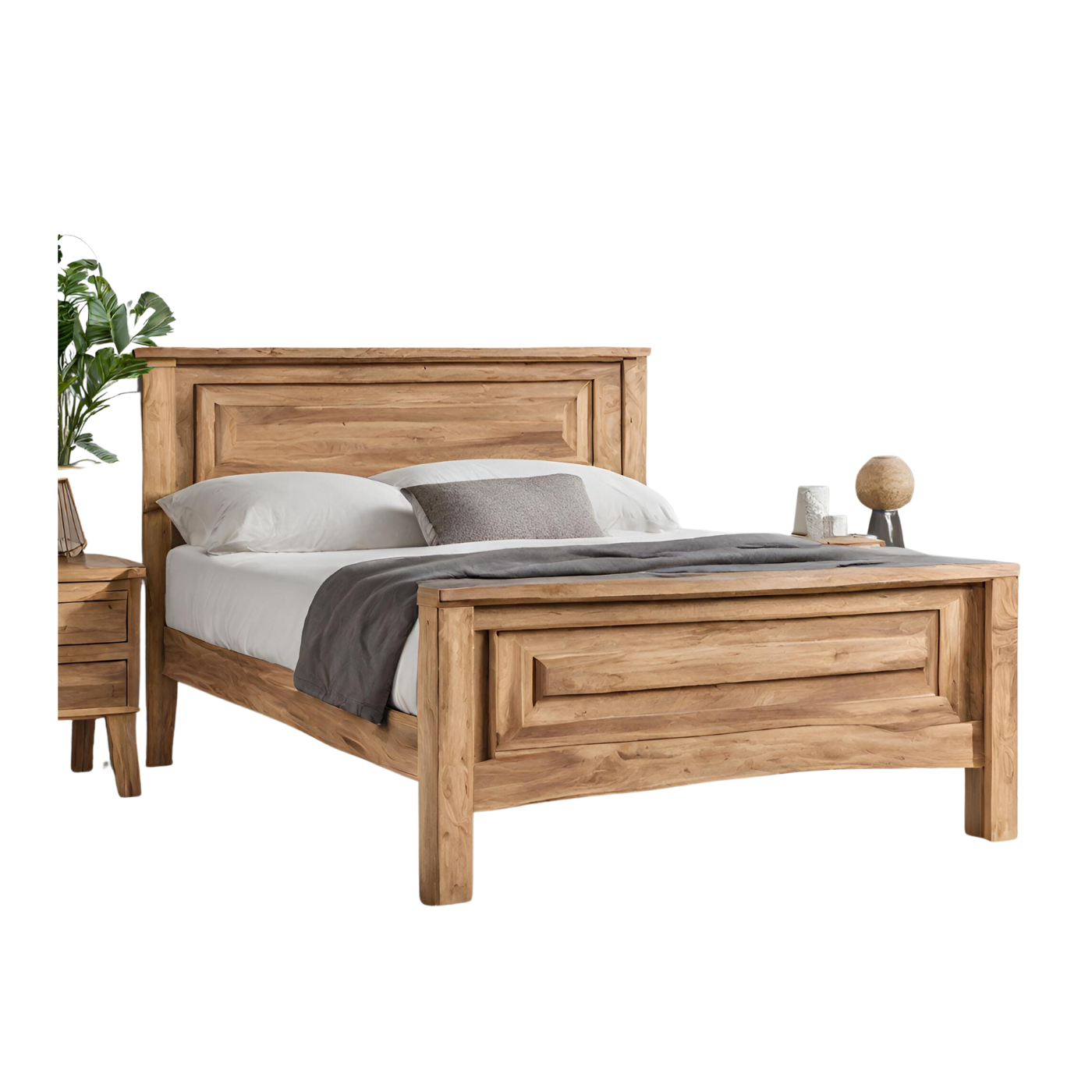 Vysoké masívne manželské postele | DAPONTI.sk